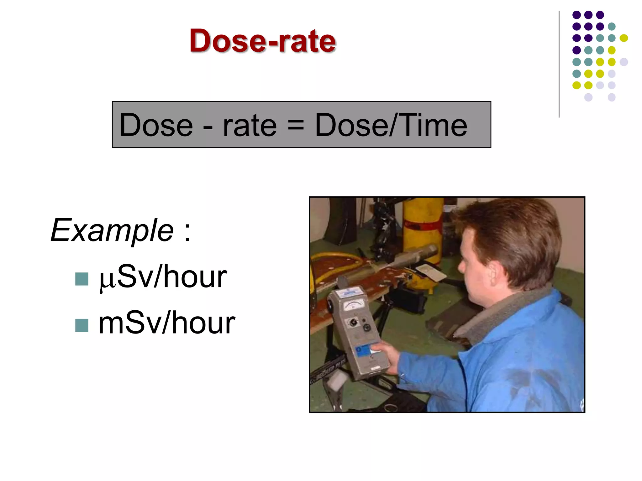 Basic concept of radiation, radioactivity, radiation dose | PPT