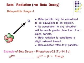 Basic concept of radiation, radioactivity, radiation dose | PPT