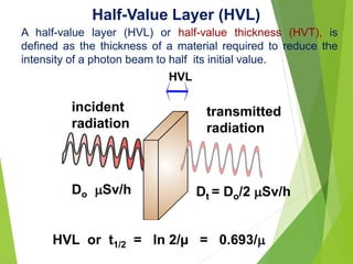 BASIC CONCEPT OF RADIATION SHIELDING AND ITS CALCULATION TECHNIQUES | PPT