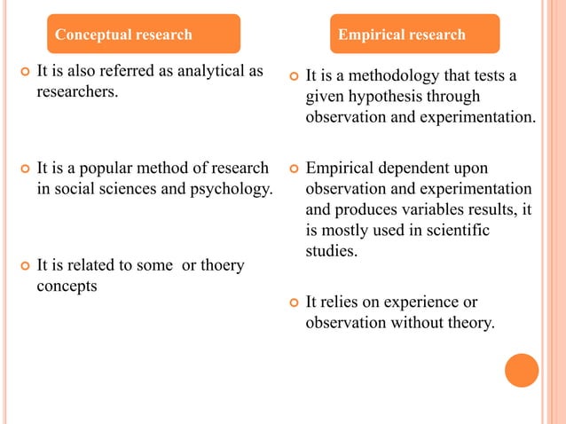 Basic concept of research | PPTX