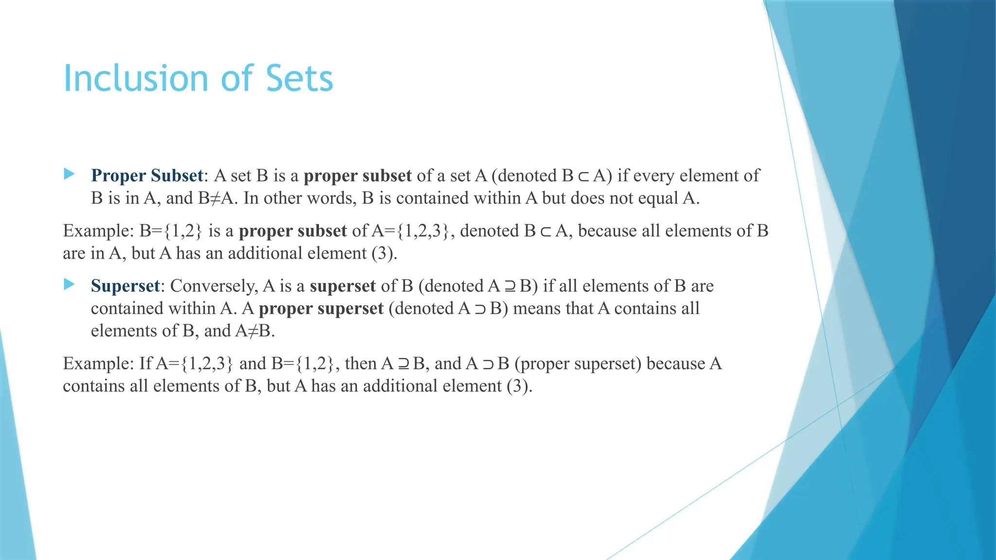 BASIC CONCEPT OF SET THEORY - DISCRETE MATHEMATICS.pptx BASIC CONCEPT OF SET THEORY - DISCRETE MATHEMATICS.pptx