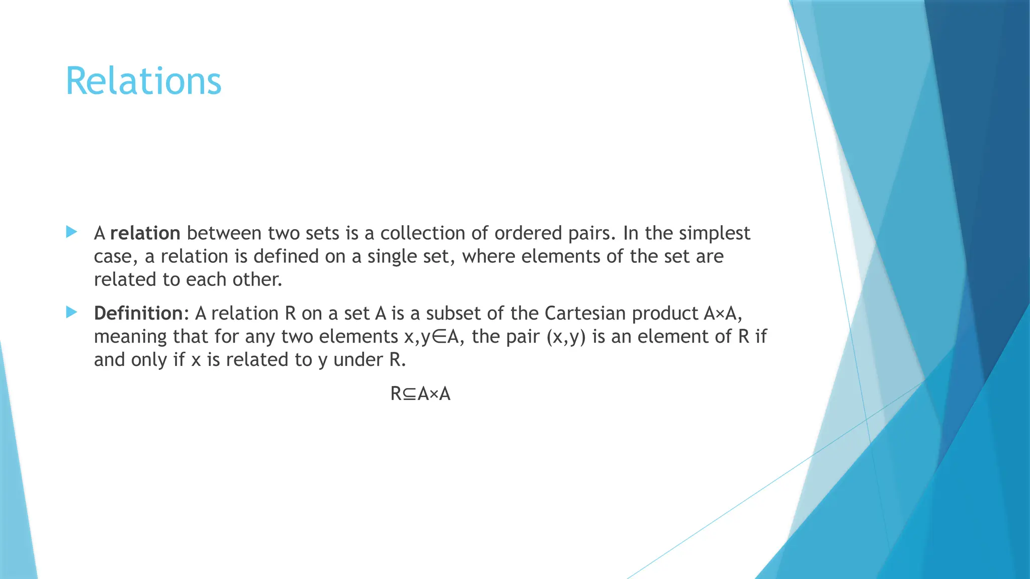 BASIC CONCEPT OF SET THEORY - DISCRETE MATHEMATICS.pptx BASIC CONCEPT OF SET THEORY - DISCRETE MATHEMATICS.pptx