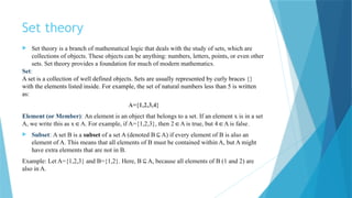 BASIC CONCEPT OF SET THEORY - DISCRETE MATHEMATICS.pptx