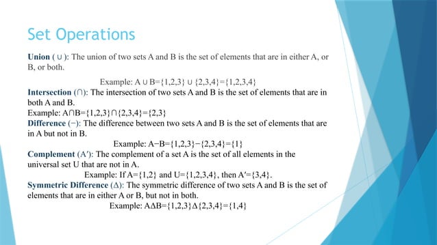 BASIC CONCEPT OF SET THEORY - DISCRETE MATHEMATICS.pptx BASIC CONCEPT OF SET THEORY - DISCRETE MATHEMATICS.pptx