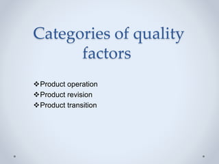Basic Concept of Software Quality | PPT