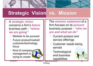Basic Concept of Strategy & Strategic Management | PDF
