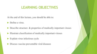 Basic concept of virus for nursing and vaccine preventable viruses ...