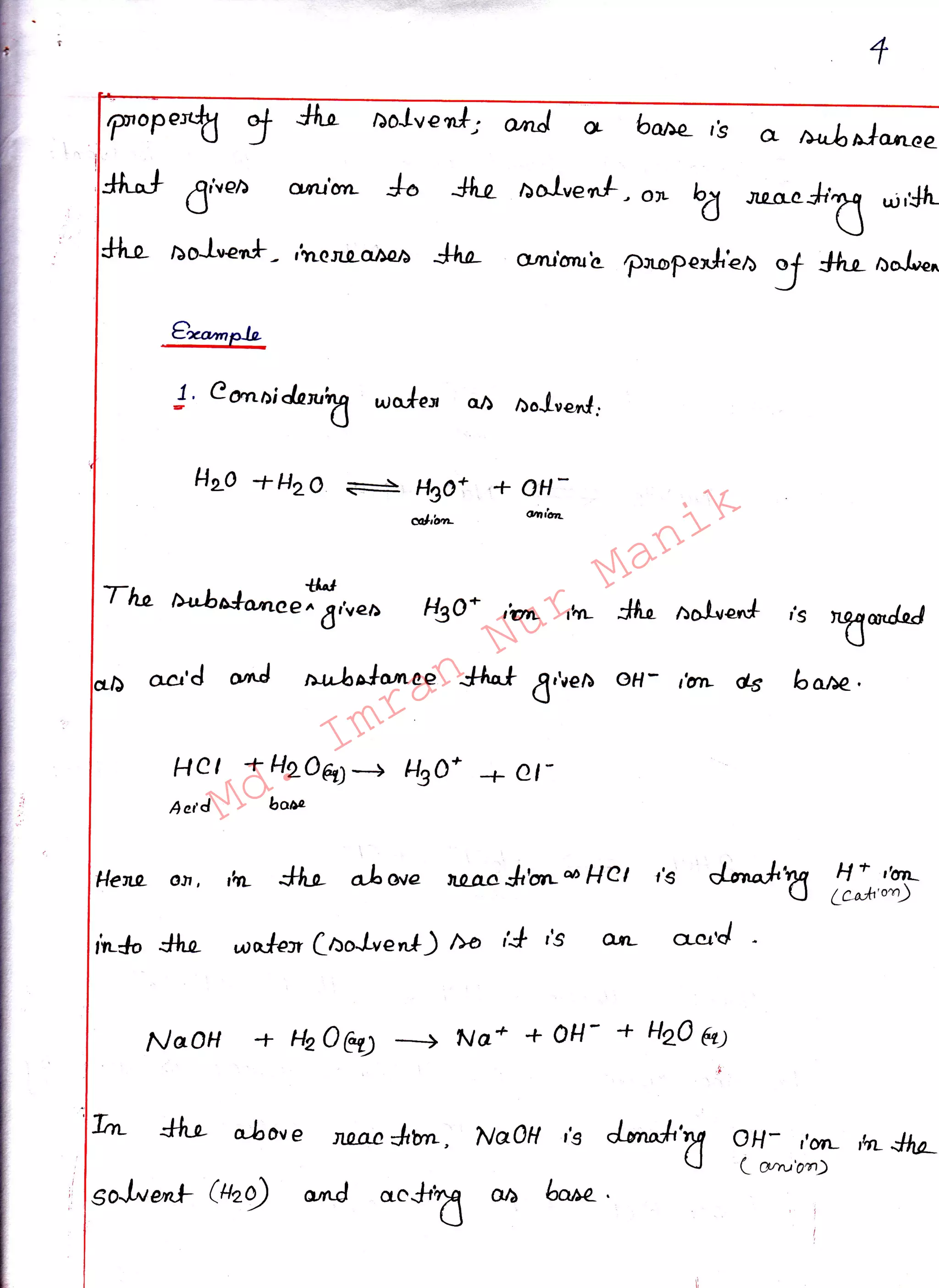 Basic concept on acids, bases, salts and pH MANIK | PDF