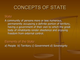 Basic Concepts | PPT | Geography | Science