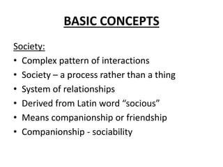 Basic concepts | PPT