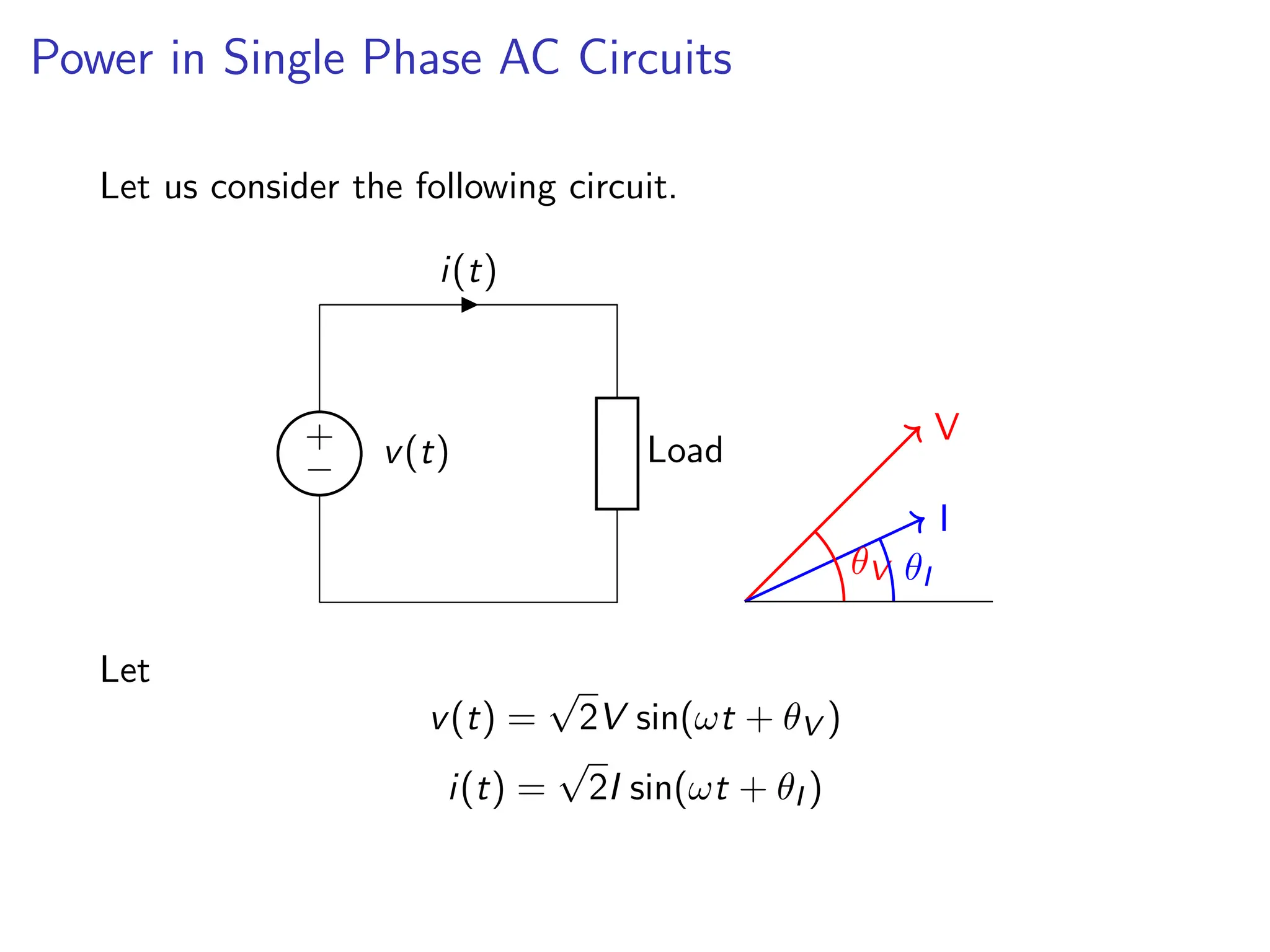 Concept of ac circuit for electrical engineering and this help to study ...