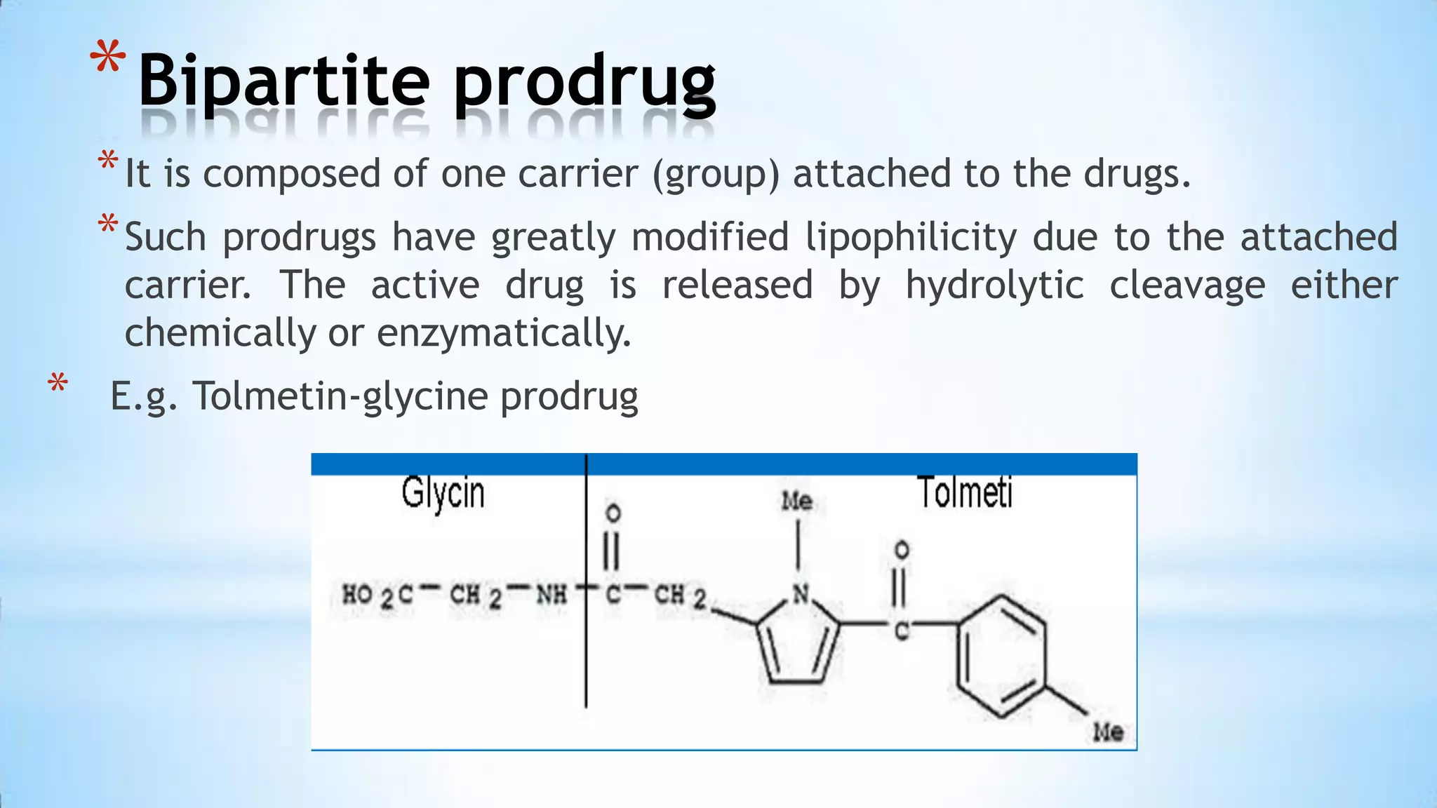 Basic concepts and application of prodrug design | PDF