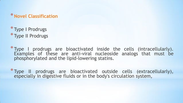 Basic concepts and application of prodrug design | PDF | Chemistry ...