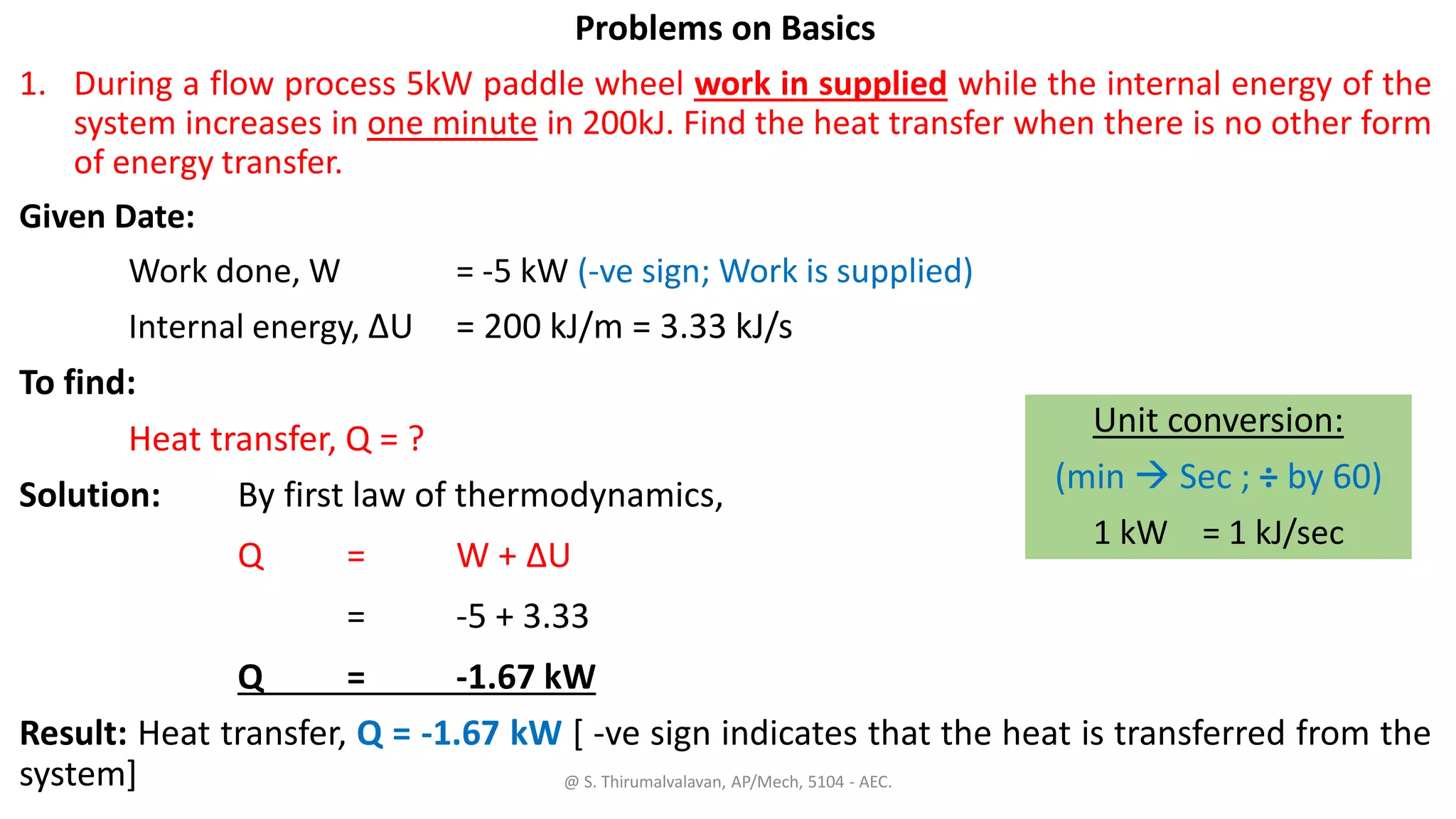 Basic Concepts and First Law of Thermodynamics | PDF