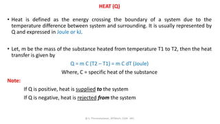 Basic Concepts and First Law of Thermodynamics | PDF