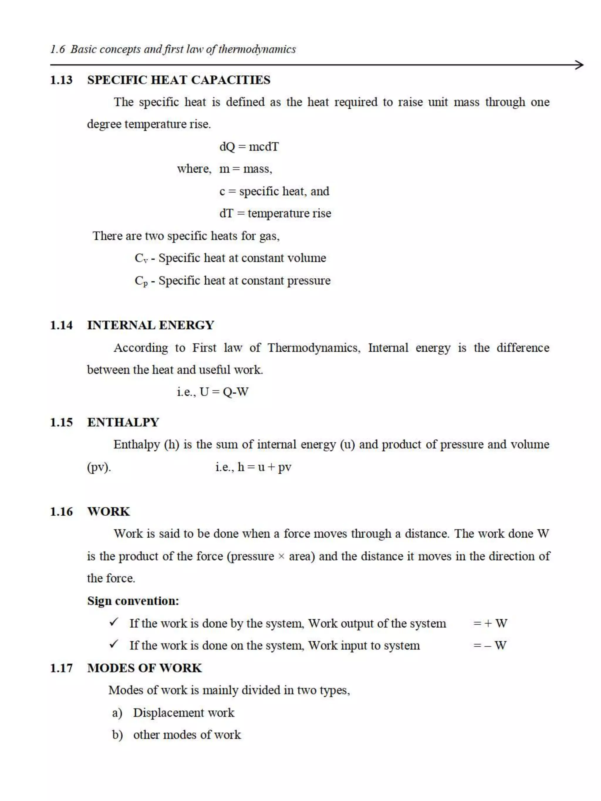 Basic concepts and first law of thermodynamics | PPTX