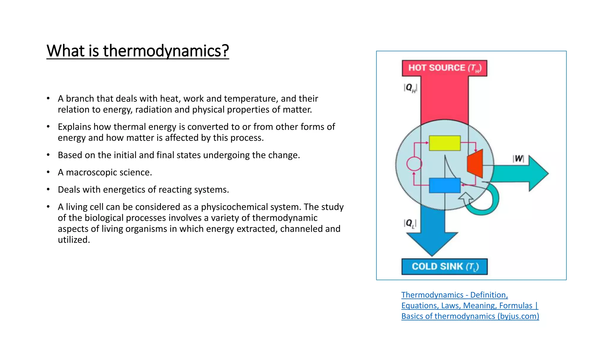 Basic concepts and laws of thermodynamics | PPTX
