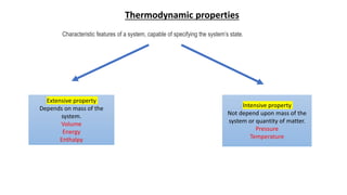 Basic concepts and laws of thermodynamics | PPTX