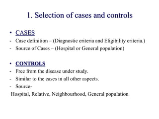 Basic concepts and principles of epidemiology