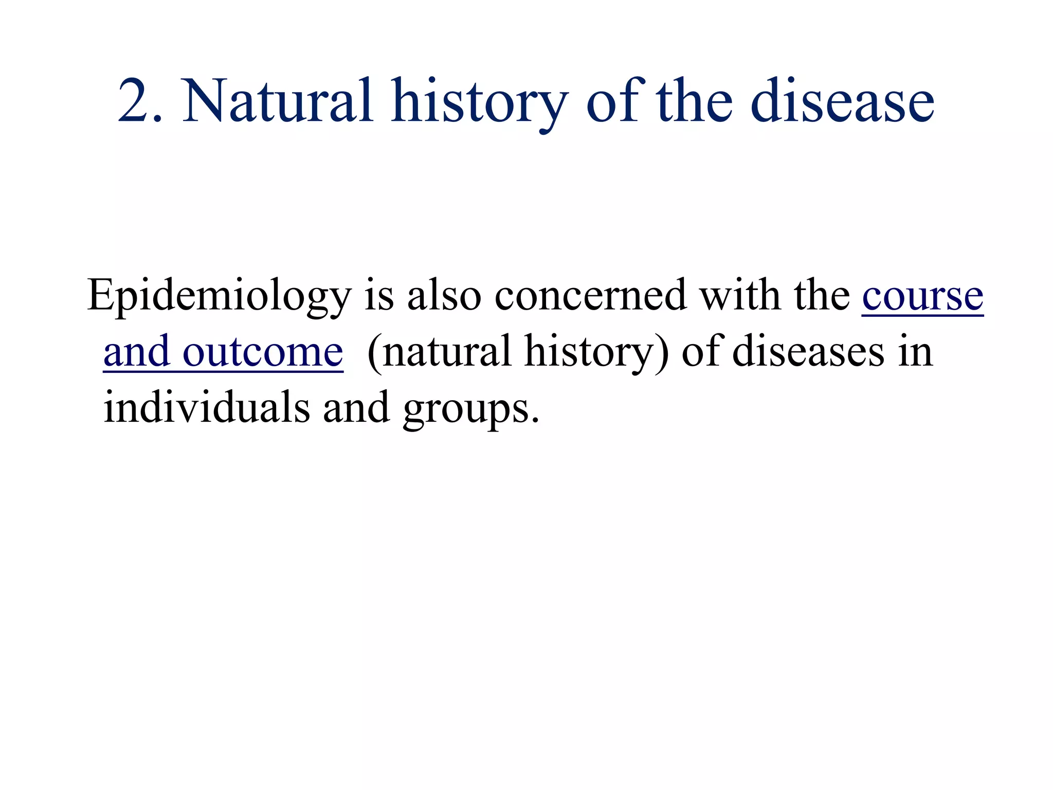 Basic concepts and principles of epidemiology | PPTX