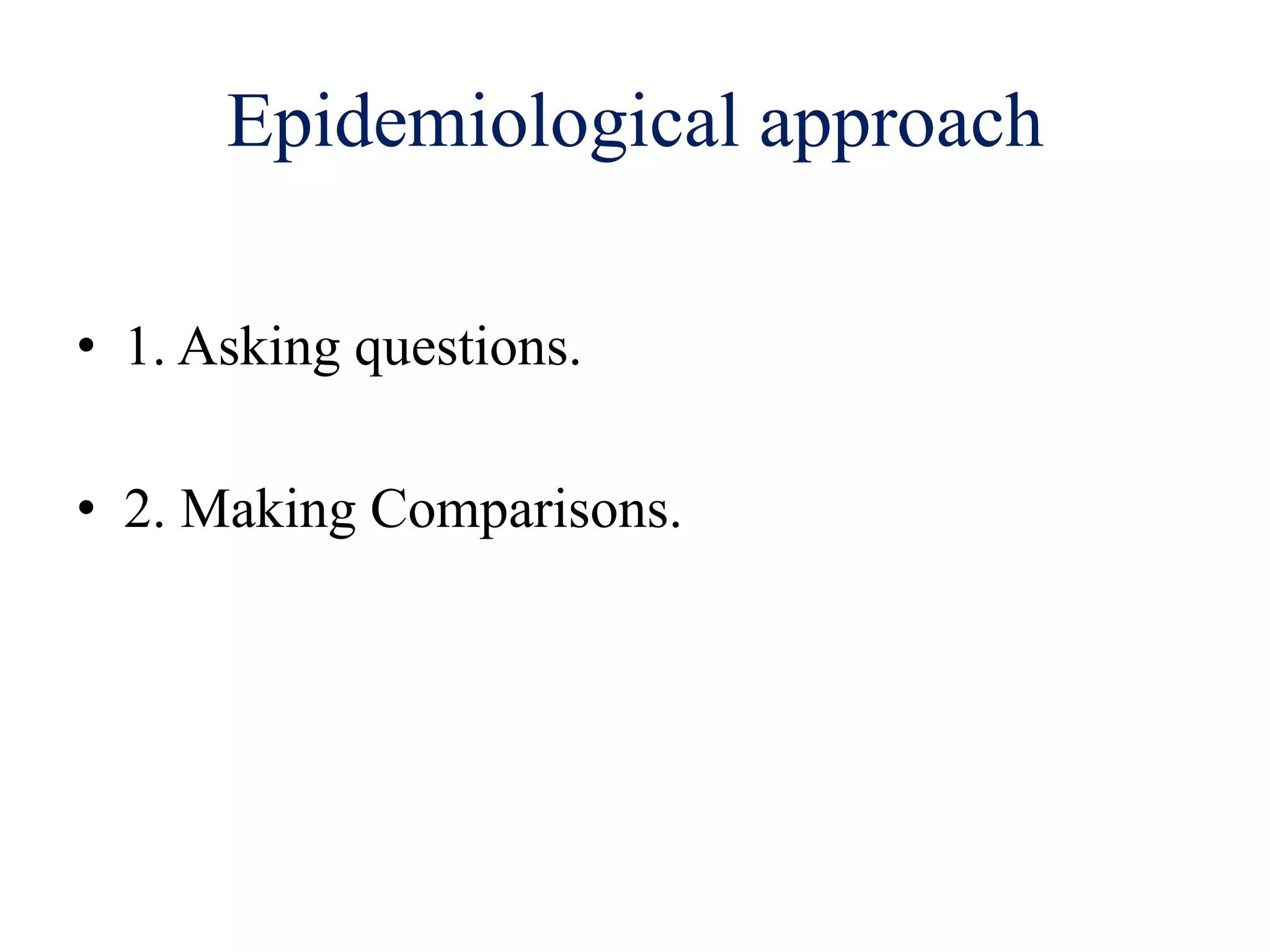 Basic concepts and principles of epidemiology | PPTX