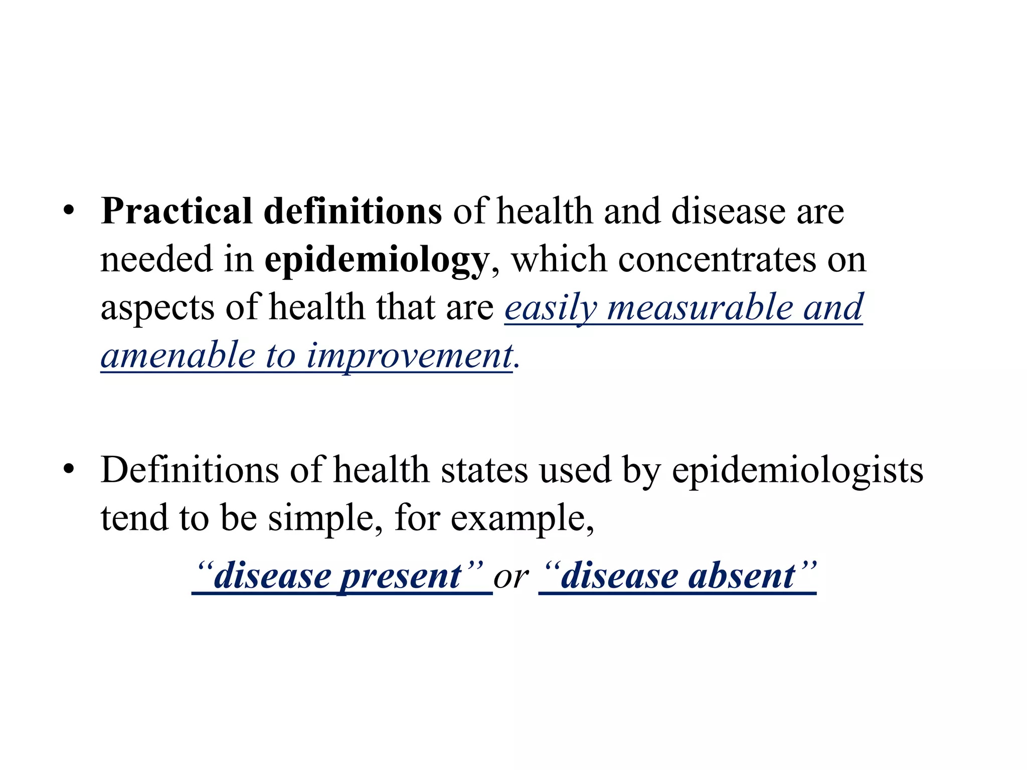 Basic concepts and principles of epidemiology | PPTX