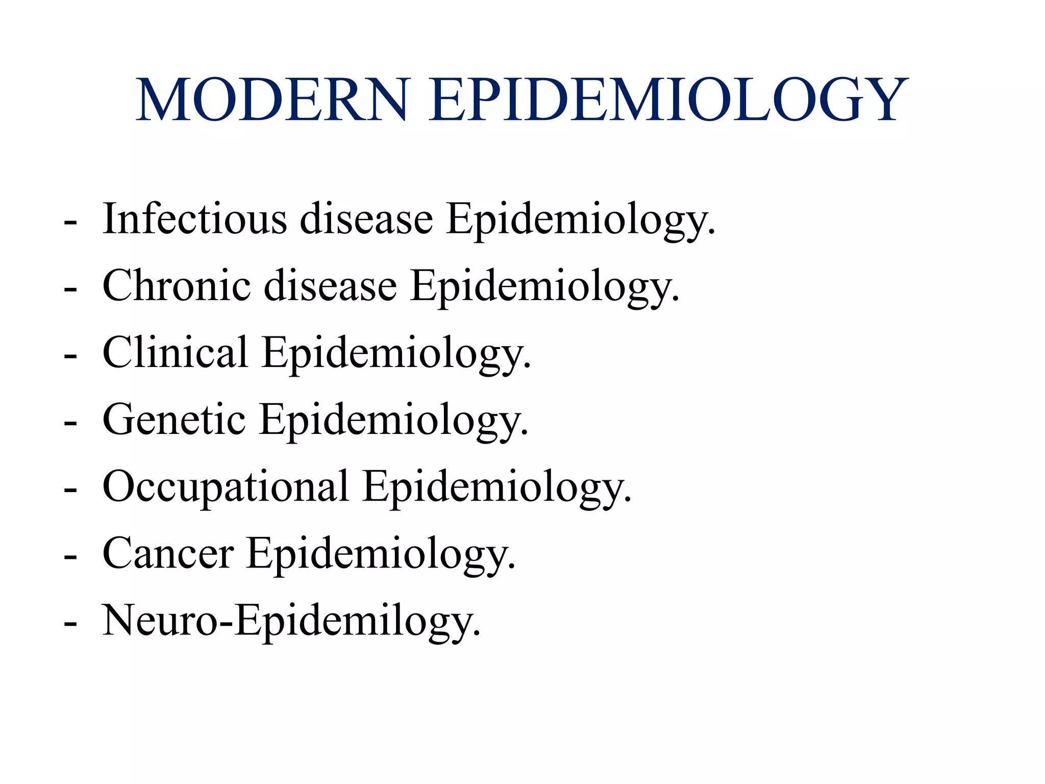 Basic concepts and principles of epidemiology | PPTX