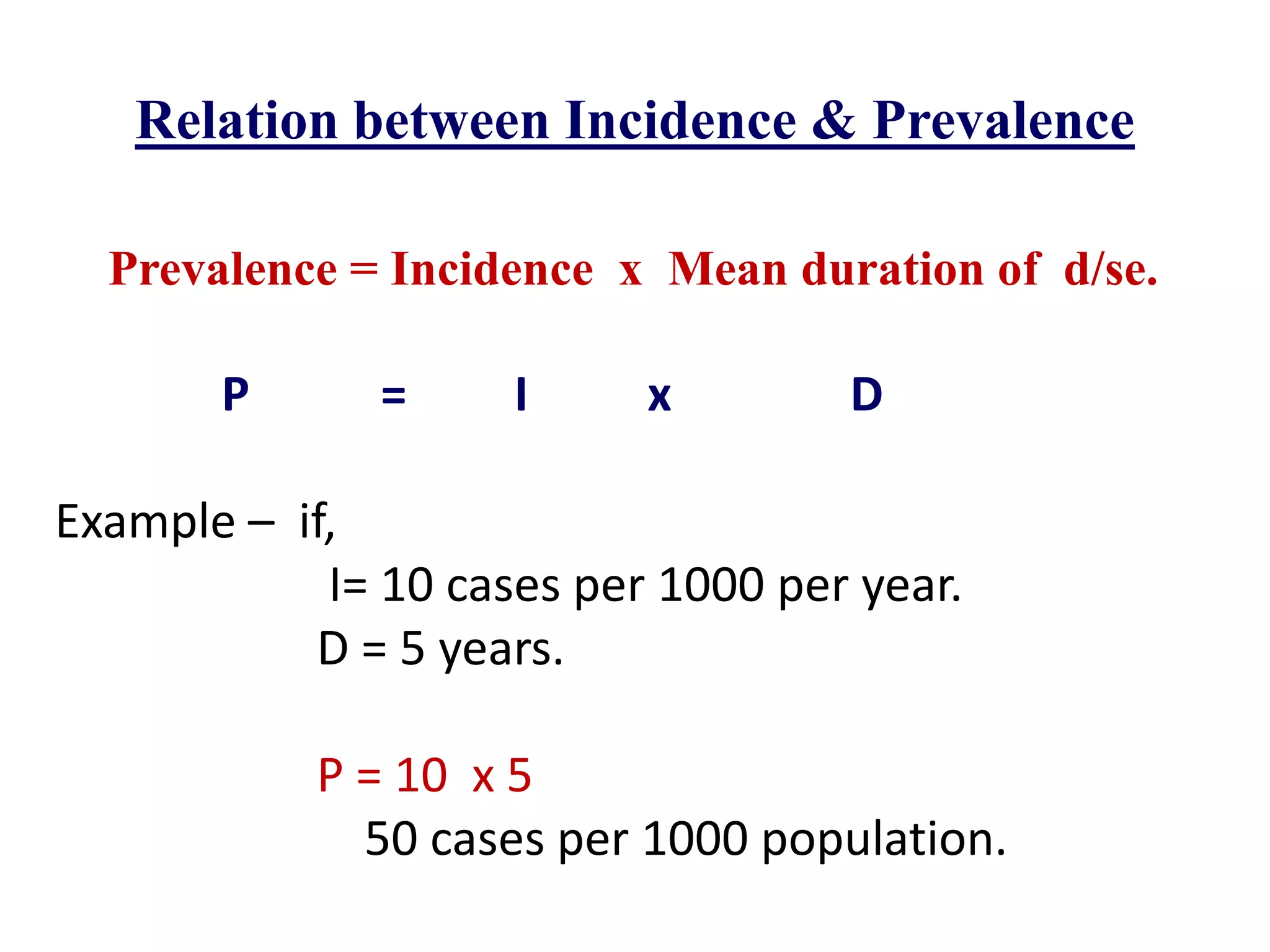 Basic concepts and principles of epidemiology | PPTX