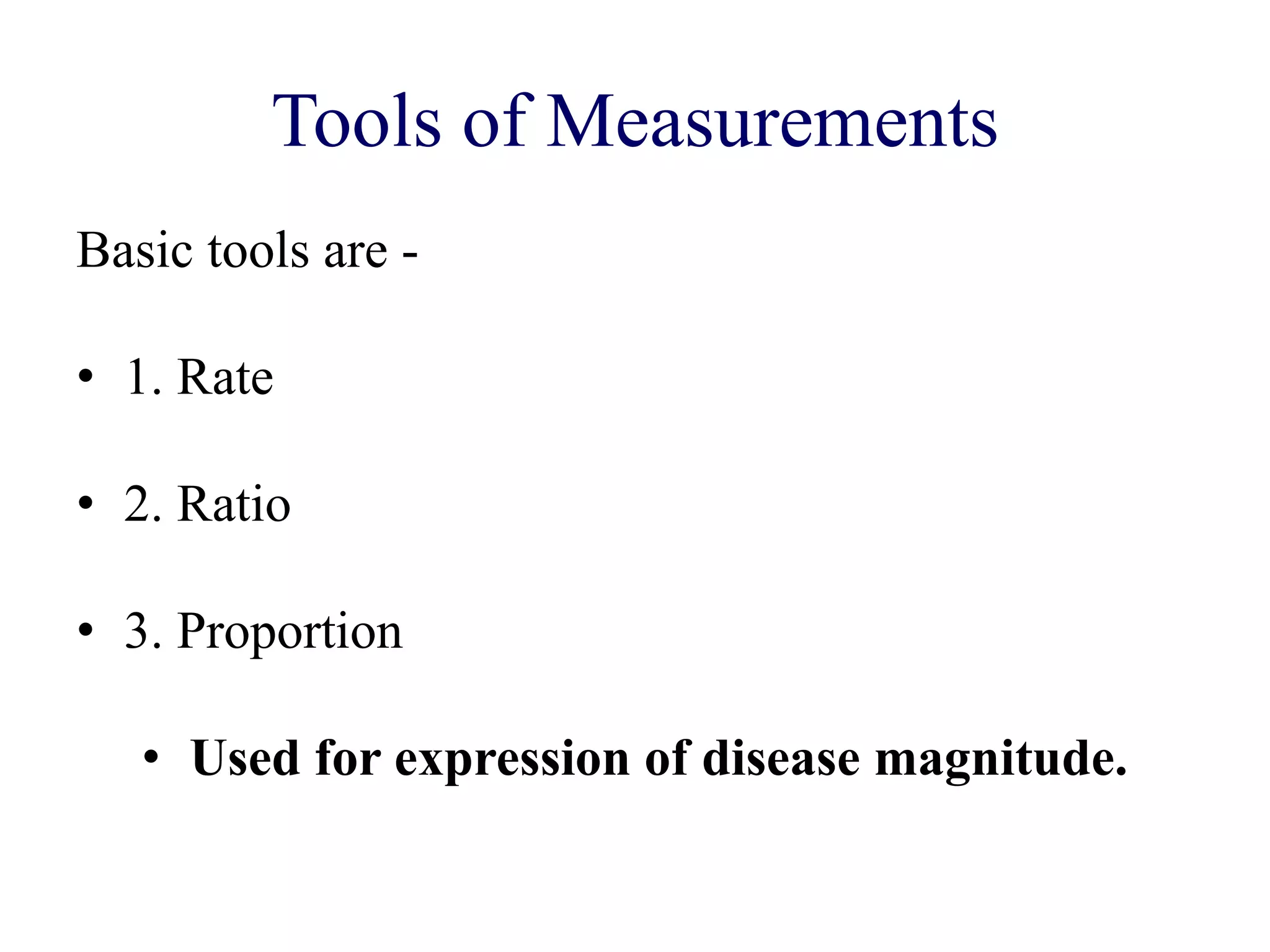 Basic concepts and principles of epidemiology | PPTX