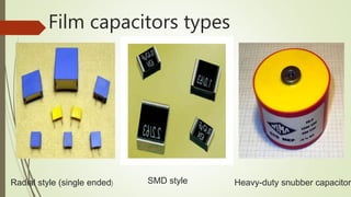 Types of Capacitors | PPTX
