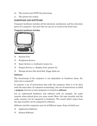 Basic concepts in_computer_hardware_and_software | PDF