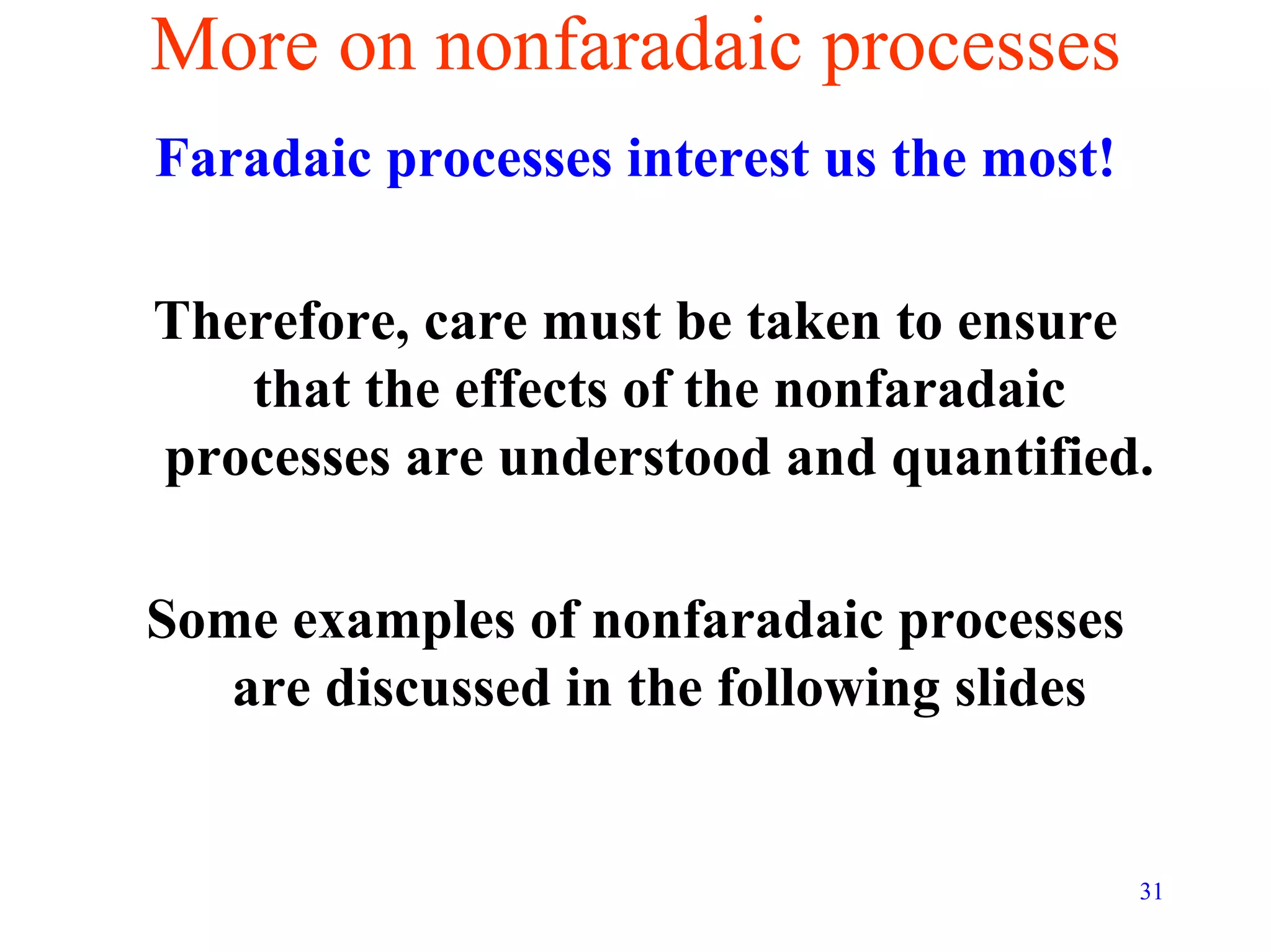 Basic concepts in electrochemistry | PDF