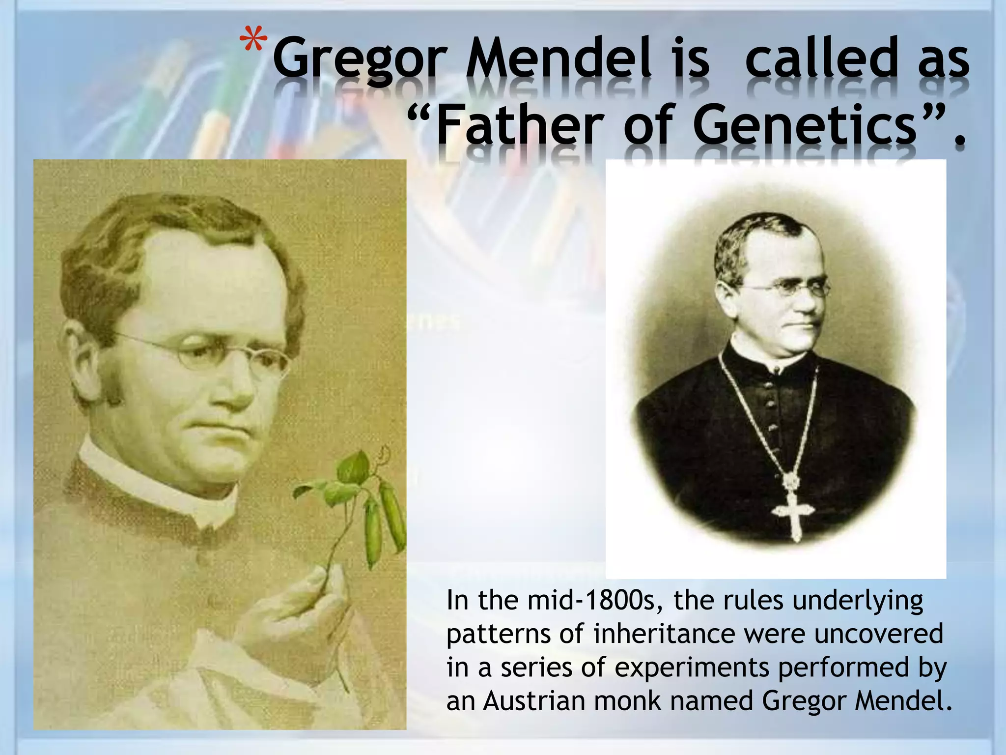 Basic concepts in genetics | PPTX