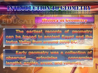 Basic concepts in geometry (aaron fabian) | PPT