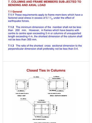 Basic concepts in indian standard eq design codes | PDF