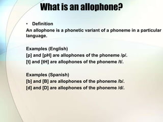 Basic concepts in phonetics | PPTX