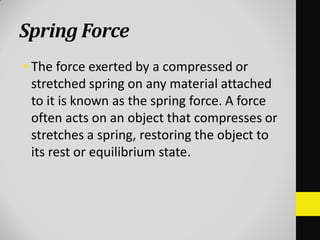 Basic concepts in Physics (remedial Class): Forces and Motion | PDF