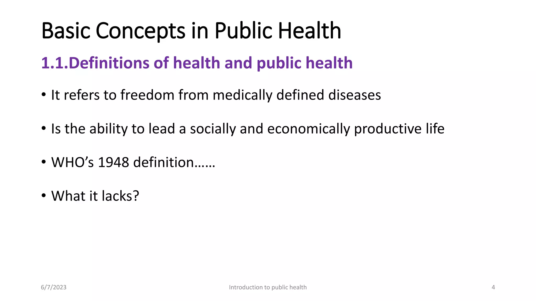 Basic Concepts in Public Health BDU.pptx