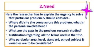 Basic concepts in Research Methodology. | PPTX