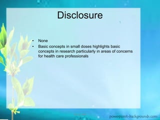 Basic concepts in small doses 6 phases of clinical trial | PDF ...