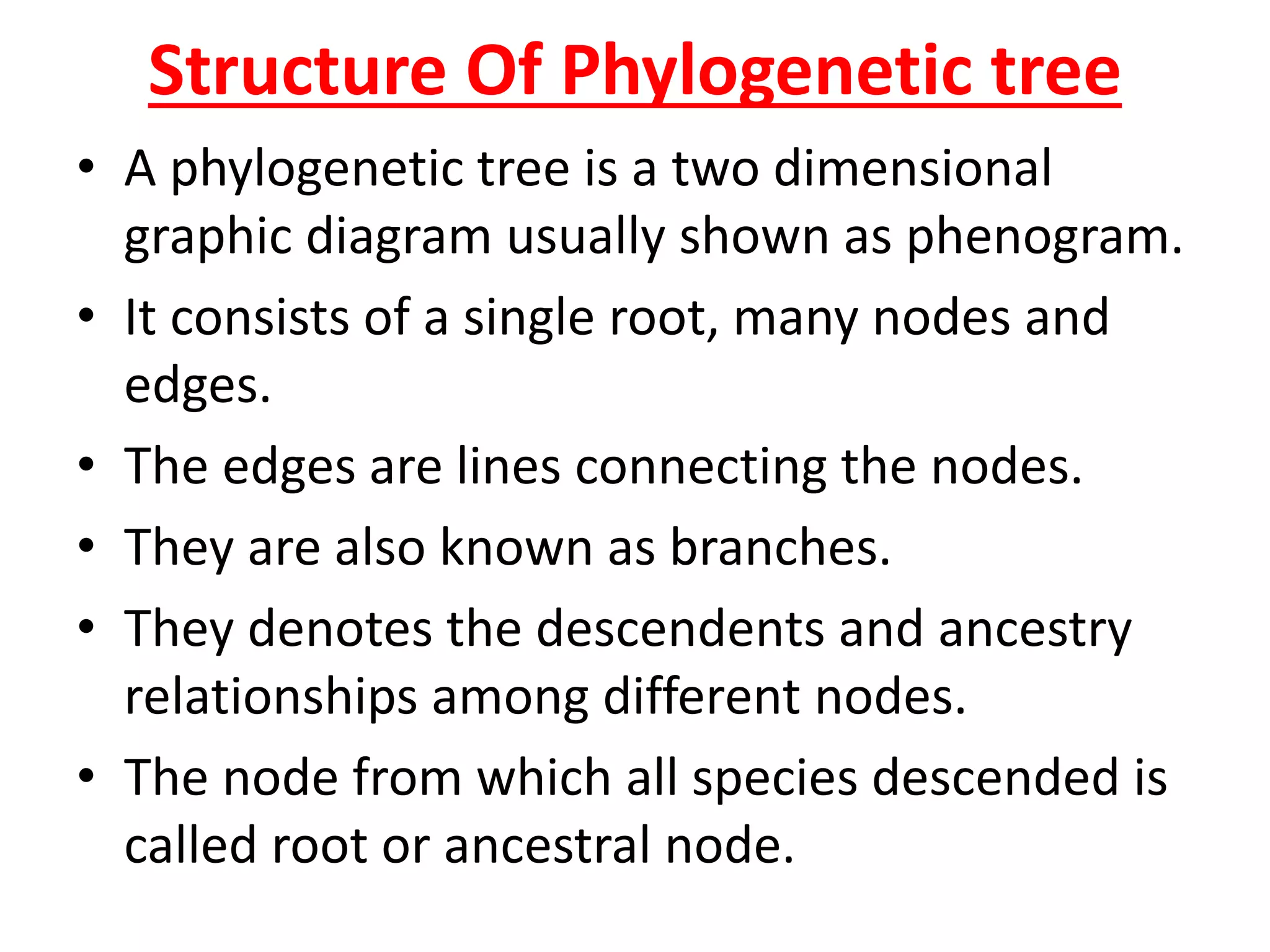 Basic concepts in systamatics,taxonomy and phylogenetic tree | PPTX