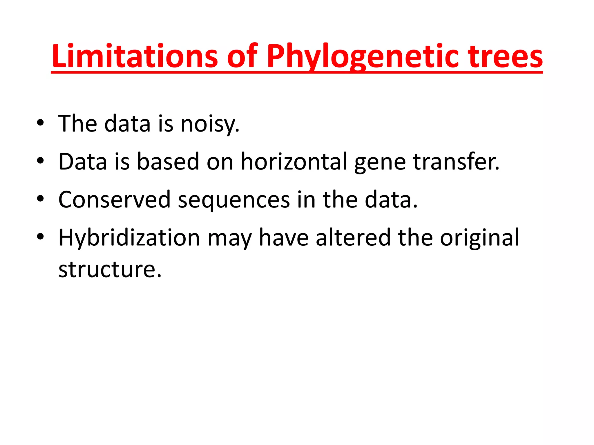 Basic concepts in systamatics,taxonomy and phylogenetic tree | PPTX