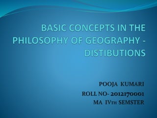 Spatial distribution | PPTX