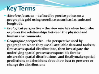 Spatial distribution | PPTX