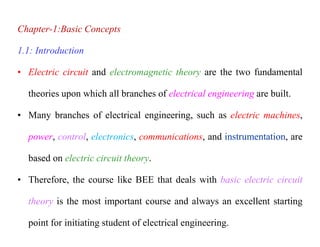Basic concepts linear circuit analysis | PDF