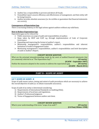 BASIC CONCEPTS OF AUDITING | PDF
