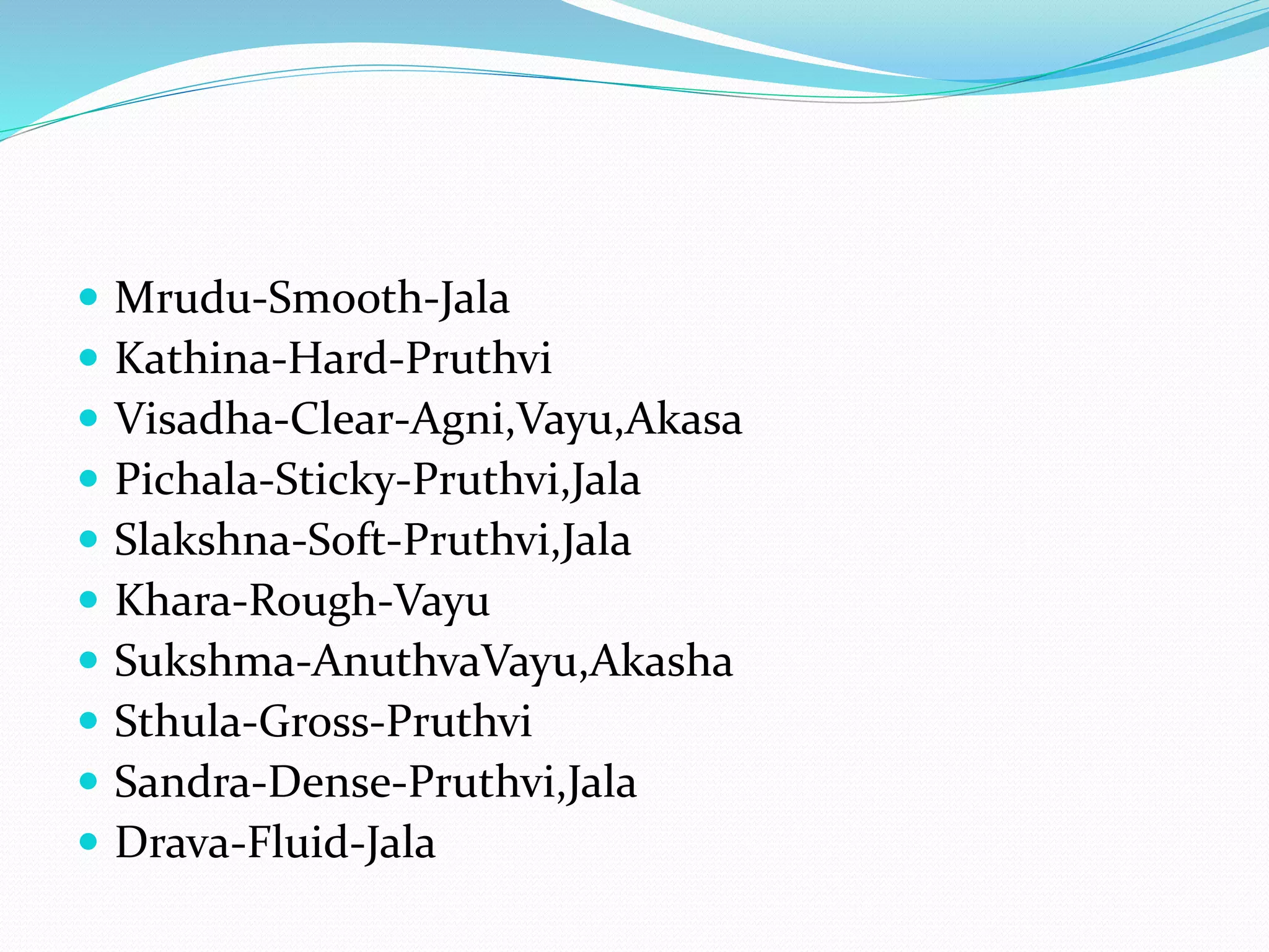 Basic concepts of ayurveda | PPTX