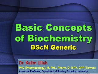 Basic Conceptsof Biochemistry, Atom,.ppt