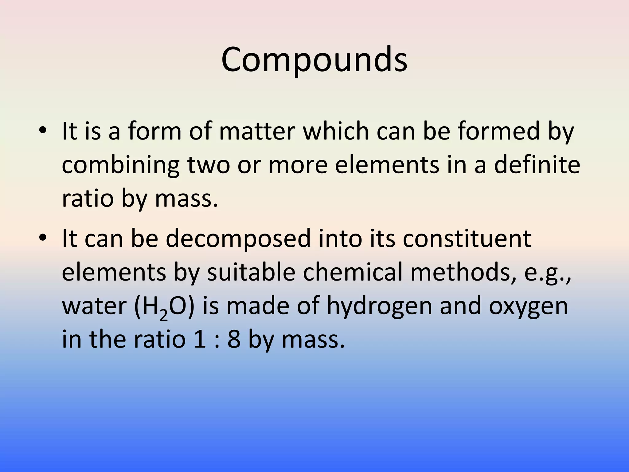 Basic concepts of chemistry | PPTX