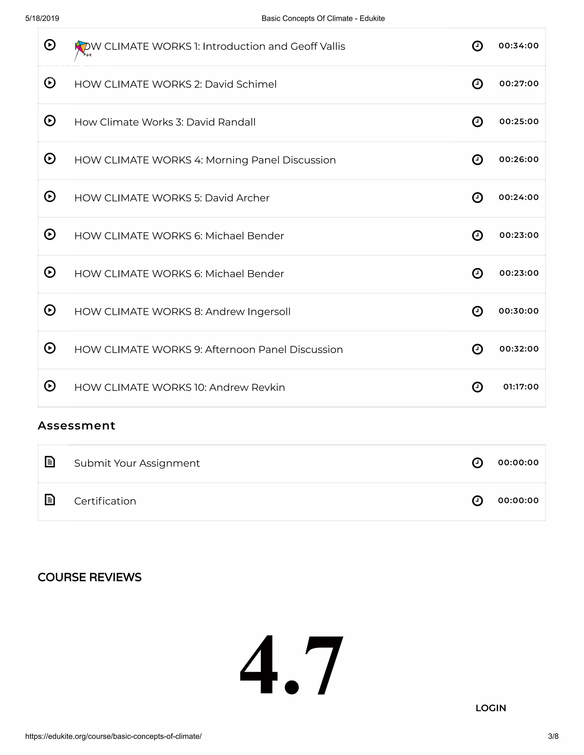 Basic Concepts Of Climate - Edukite | PDF